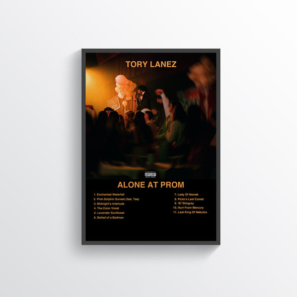 Tory Lanez Alone at Prom Album Cover Poster – 24posters