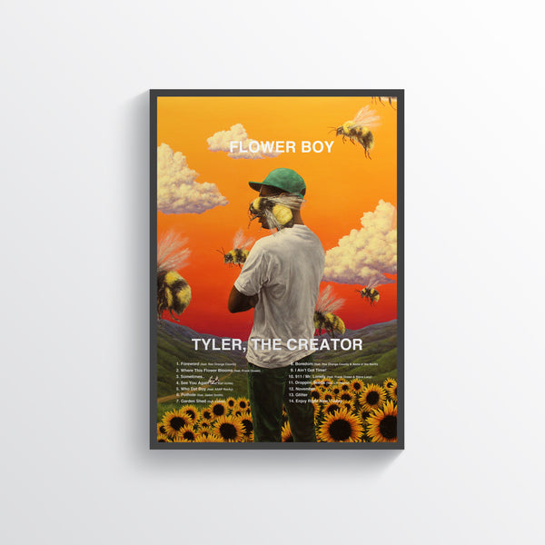 Tyler, The Creator “Flower Boy” Sunflower Field Poster – 24posters