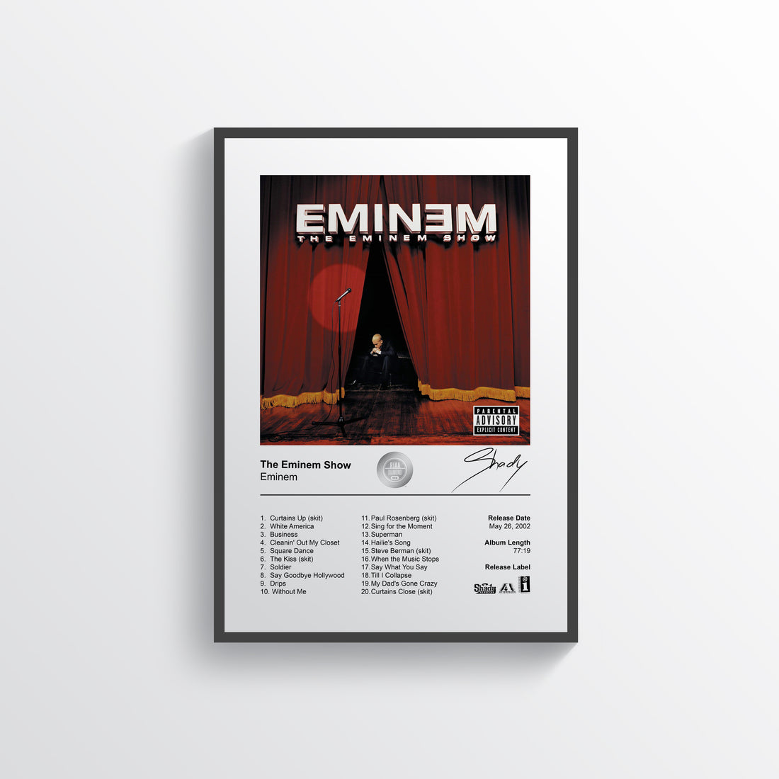 Eminem Poster | 24posters | Hip Hop & Street Art Prints – 24POSTERS